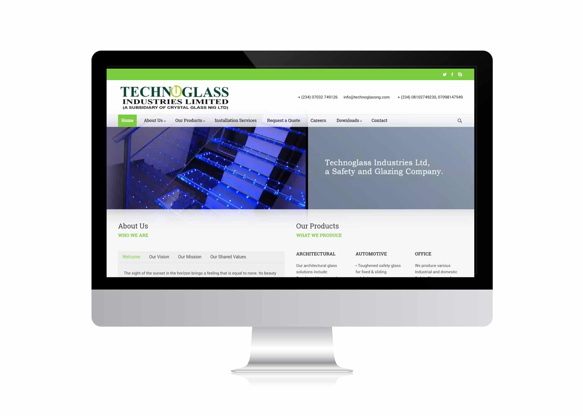 technoglass portfolio - Digital and Creative Agency